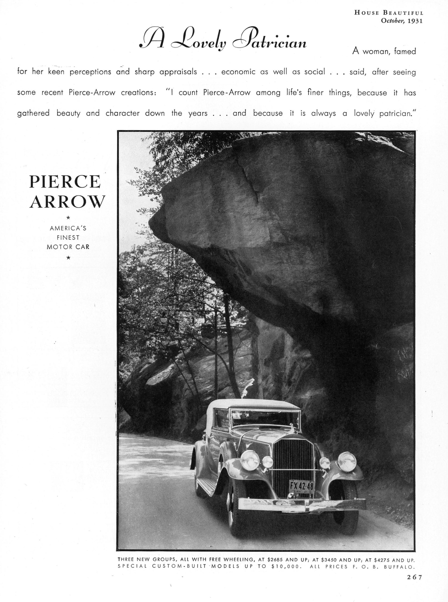 Advertising 1932-1935 – Pierce-Arrow Society