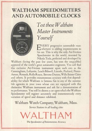 Tesla Speedometer – Pierce-Arrow Society